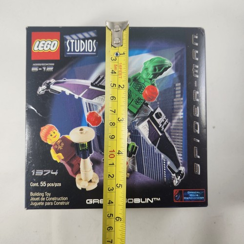 Lego Studios Spider-Man Green Goblin 1374 Used, Complete - Figures, Box ...