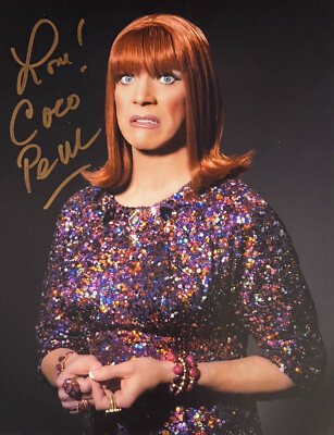 Coco Peru Signed L Autographed 8x10 Color Photo Drag Queen Superstar ...