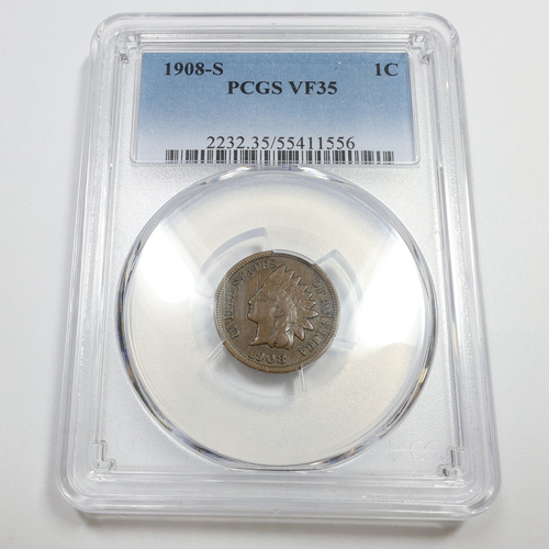 1908 S PCGS VF35 - Indian Head Penny Cent 1c US Coin #56304A | eBay