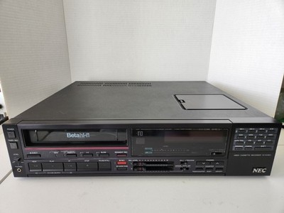 Vintage NEC Betamax BETA HI-FI VC-N70EU Stereo Video Cassette Recorder ...
