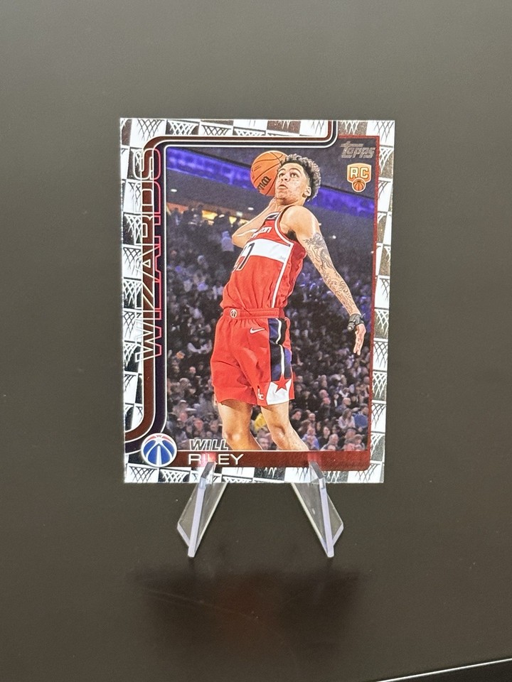 2025-26 Topps Flagship Basketball - Will Riley #221 Season Tip-Off (RC ...