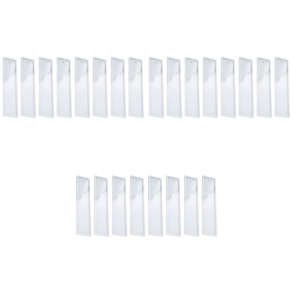 8 Pcs Bookmark Molds for Resin Casting Silicone Mould Rectangle Epoxy ...
