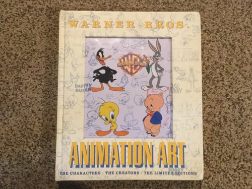 Pre Owned WARNER BROTHERS ANIMATION ART. BOOK. | eBay