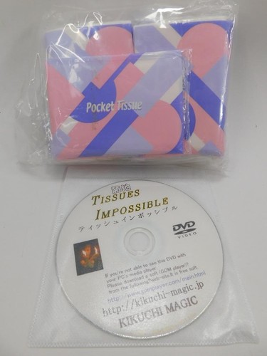 Tissues Impossible by Kikuchi Magic DVD & Gimmick Magic Trick | eBay