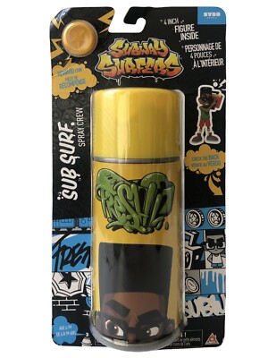 Subway Surfers Spray Crew Fresh Plastic Figure In Collectible Spray Can ...