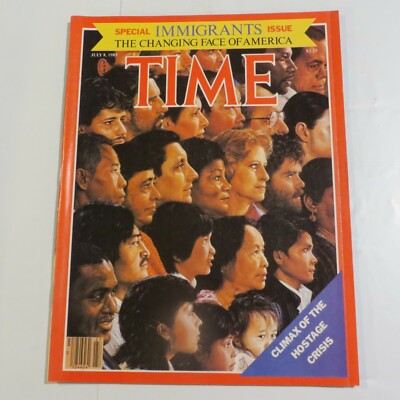 TIME MAGAZINE July 8,1985 SPECIAL IMMIGRANTS ISSUE HOSTAGE P2 | eBay
