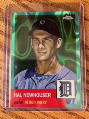 2022 Topps Chrome Platinum Anniversary Aqua Lava Refractor Hal ...