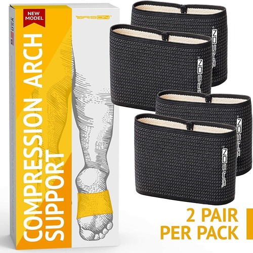 Compression Arch Supports unisex adjustable comfort 2 pr, 4 each | eBay