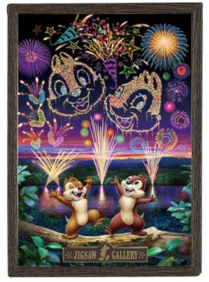 Jigsaw Puzzle Disney Chip and Dale It's Showtime Gyutto Series - 266 ...