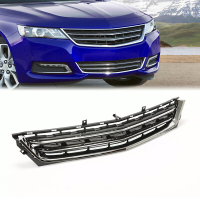 For Chevrolet Impala 2014-2020 15 16 Chrome Front Bumper Lower Grille ...