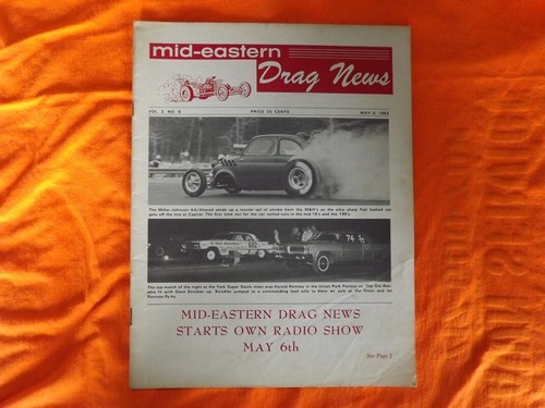 MID EASTERN DRAG NEWS VOL 2 / NO 6 MAY 3RD 1963 | eBay