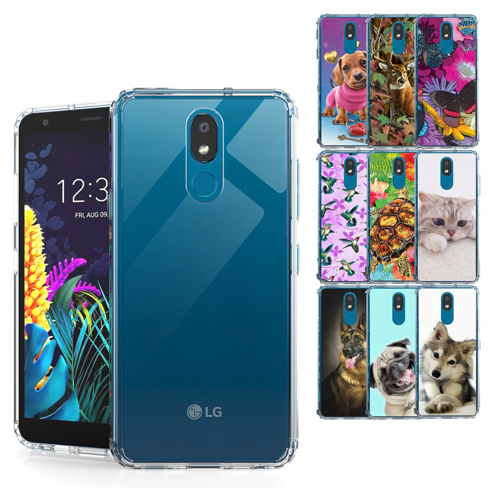 Slim Hard Hybrid Case Cover for LG Prime 2 Tribute Royal X320 Journey ...