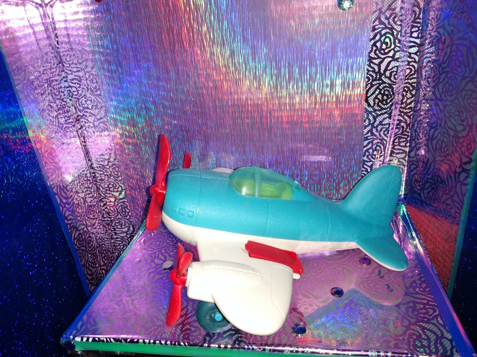 🦄Bataat "Wonder Wheels" Blue & White Color {AIRPLANE} Toy! | eBay