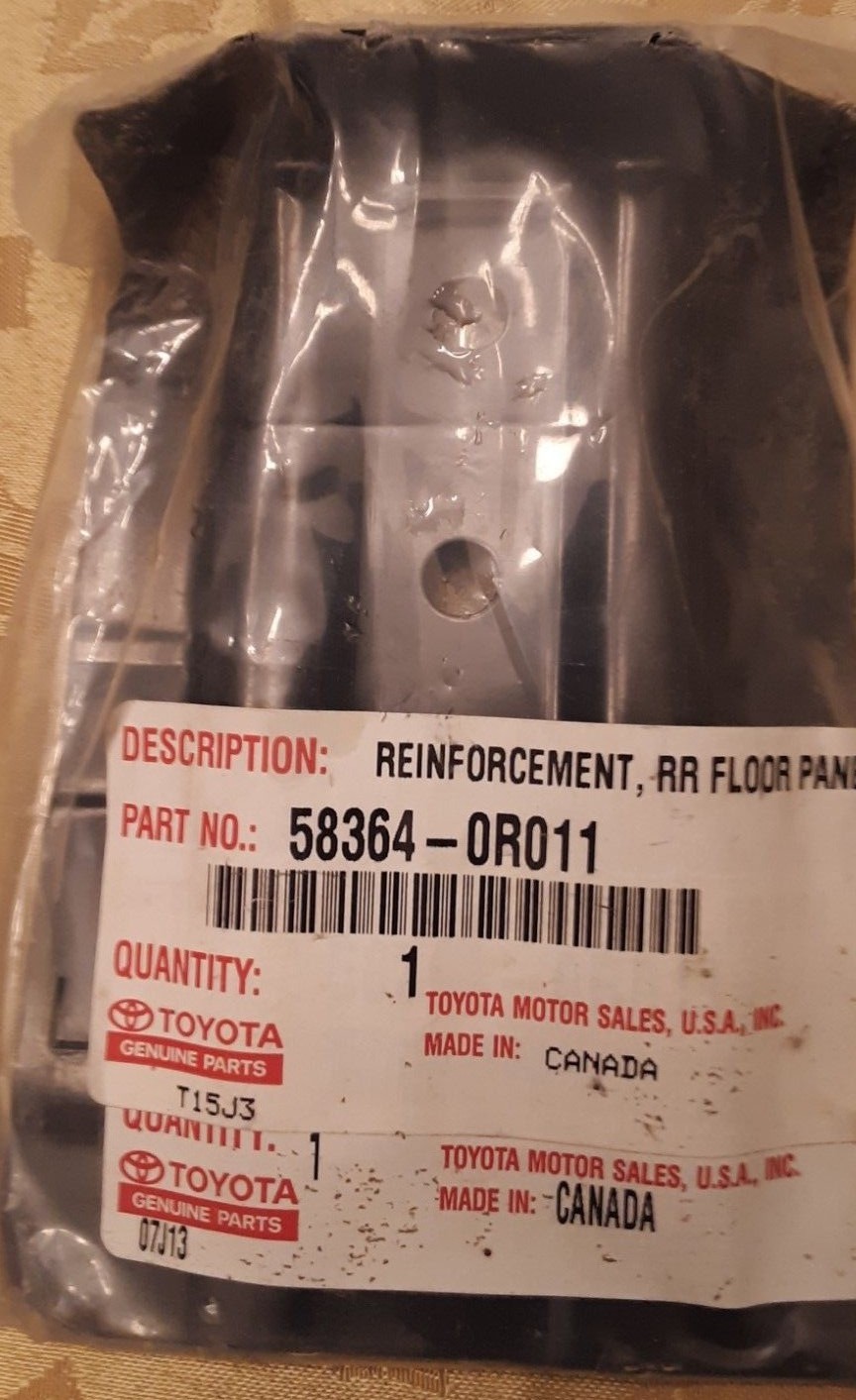 TOYOTA OEM Rav4 Floor Rear Body Side Extension Reinforcement Left ...