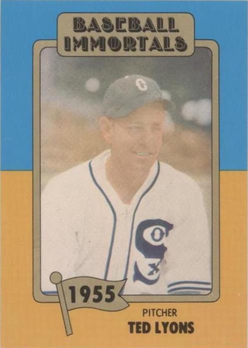 1980-87 SSPC Baseball Immortals - Ted Lyons #77 for sale online | eBay