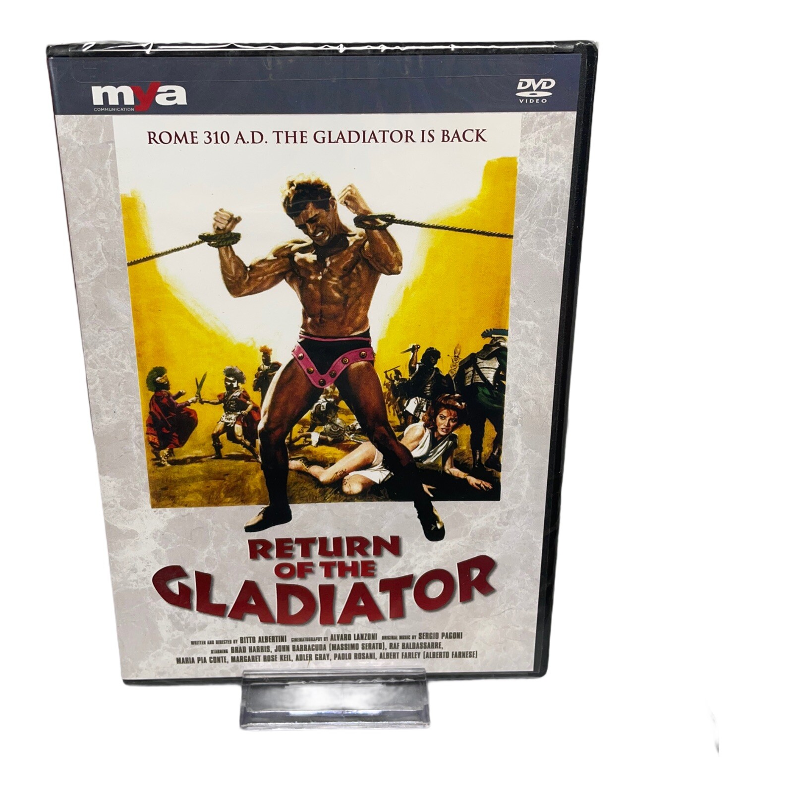 Return Of The Gladiator (DVD) Bitto Albertini, Brad Harris, John ...