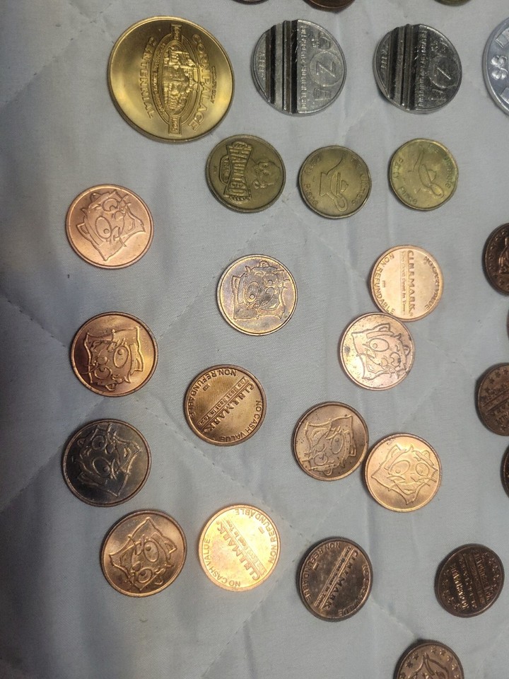 Token Lot of 80+ Vintage Tokens Medallion | eBay