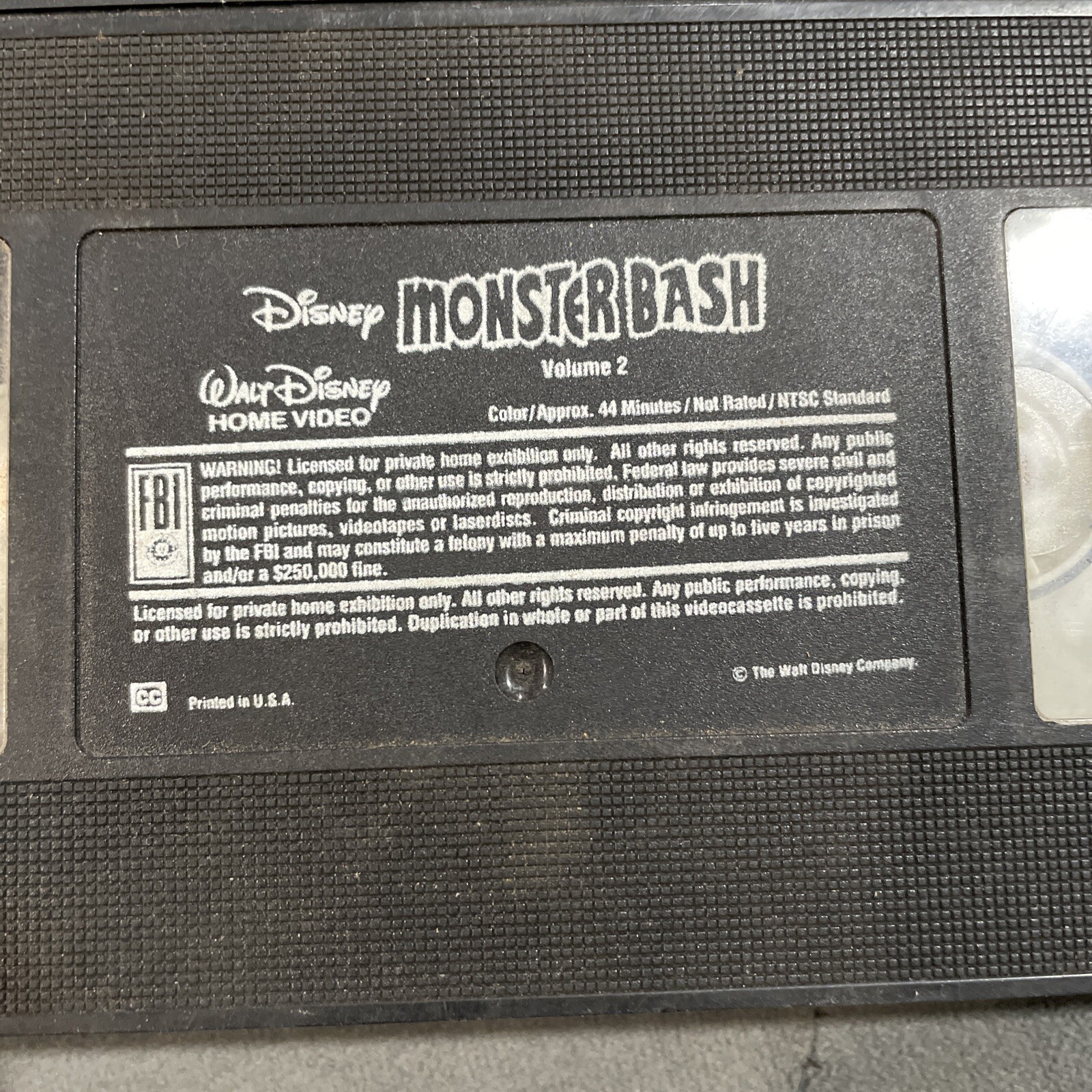 Monster Bash (VHS, 1995) 717951911032 | eBay