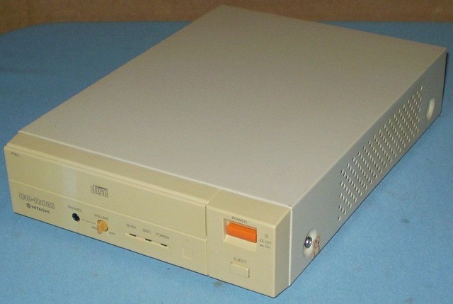 Vintage Hitachi CD-ROM Drive - Model CDR-1700S *PARTS / REPAIR* for ...