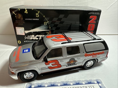 2003 Action 1/24 Dale Earnhardt Sr Goodwrench Silver Select Suburban ...