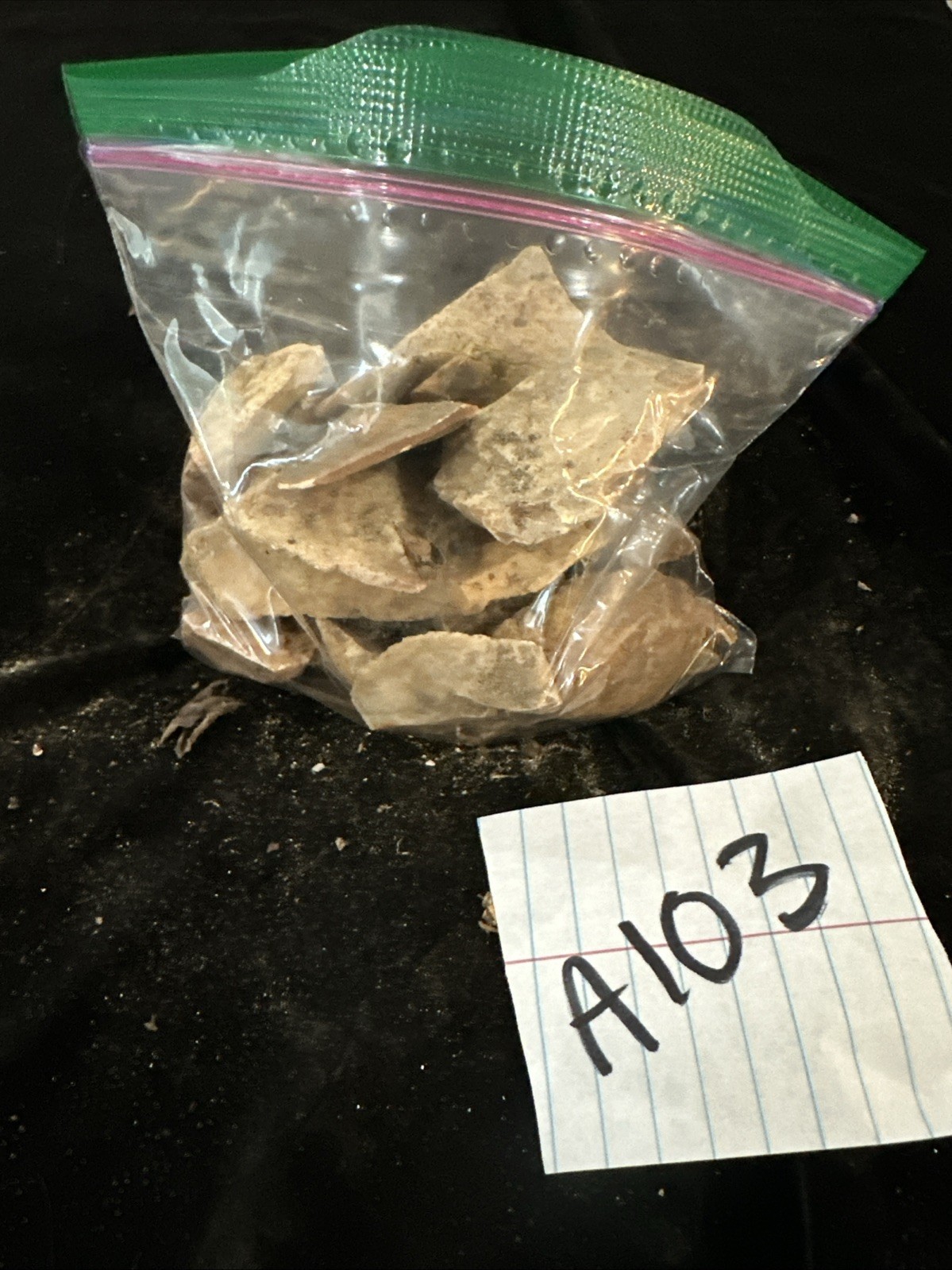 Native American Artifacts Chiseled Chert & Broken Artifacts Lake ...