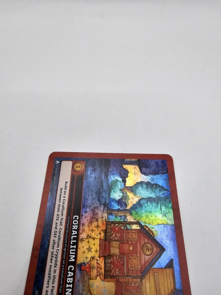 Cryptid Camp - Corallium Cabin - Serialized #28/100 - Proto Pack 1 | eBay