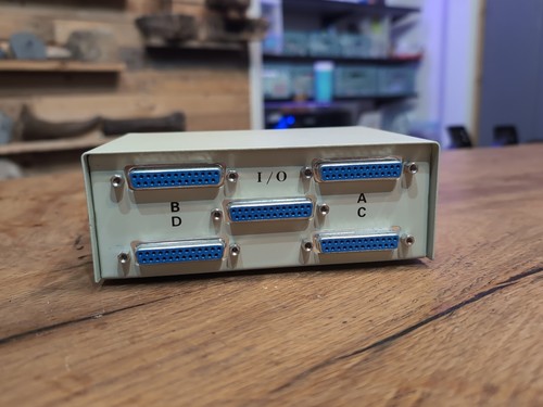 DB25 4 Way Data Transfer Switch Box | eBay