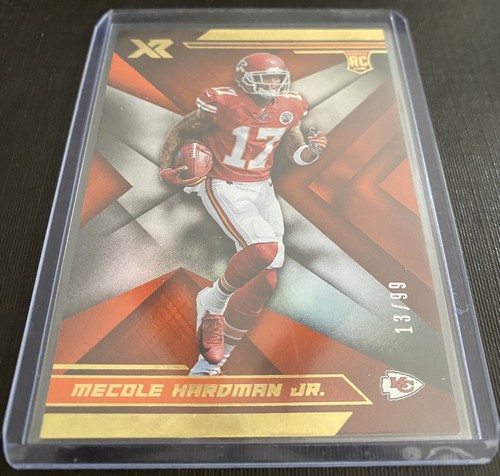 🔥🔥 #13/99 MECOLE HARDMAN JR. ROOKIE 🔥🔥 2019 XR - RED PARALLEL | eBay