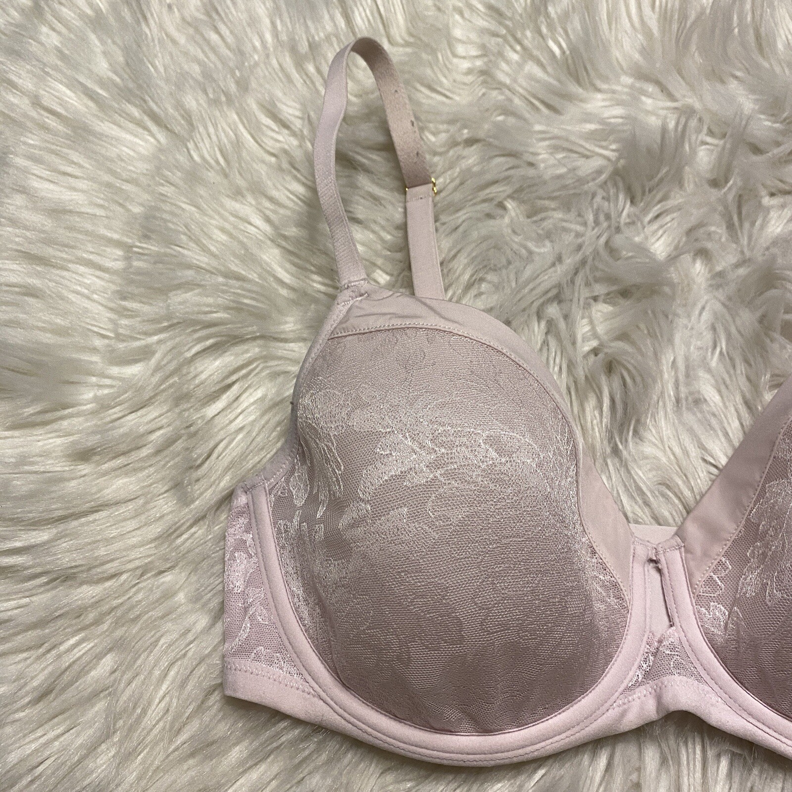 Soma 34DD Bra Pink Lightest Lift Modern Coverage Unde… - Gem
