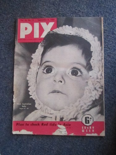 MAGAZINE VINTAGE PIX SEPTEMBER 9, 1950 VOLUME 25, NUMBER 11 GREAT ...