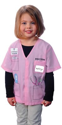 Girls Pink Doctor My 1st Career Gear Dress Up Toy Costume | eBay