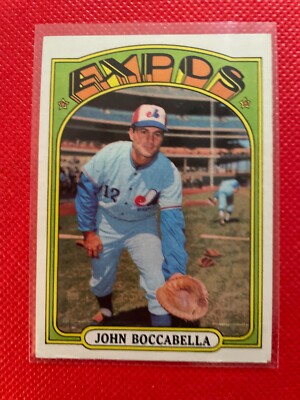 1972 TOPPS # 159 JOHN BOCCABELLA | eBay