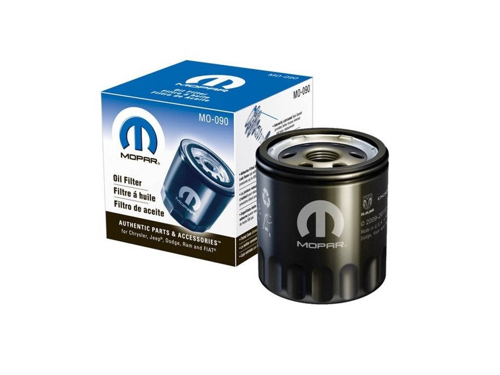 Mopar MO-090 Engine Oil Filter 05281090AB for Chrysler Dodge Jeep Ram ...