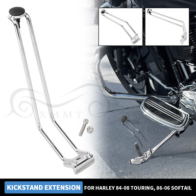Motorcycle Chrome Kickstand Extension For Harley Electra Glide Heritage ...