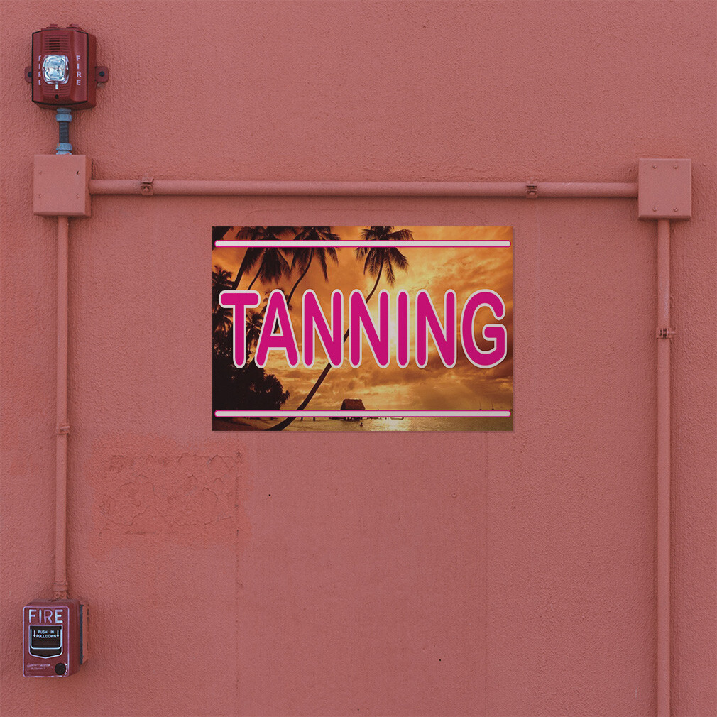 Decal Stickers Tanning Business H Vinyl Store Sign Label Business | eBay
