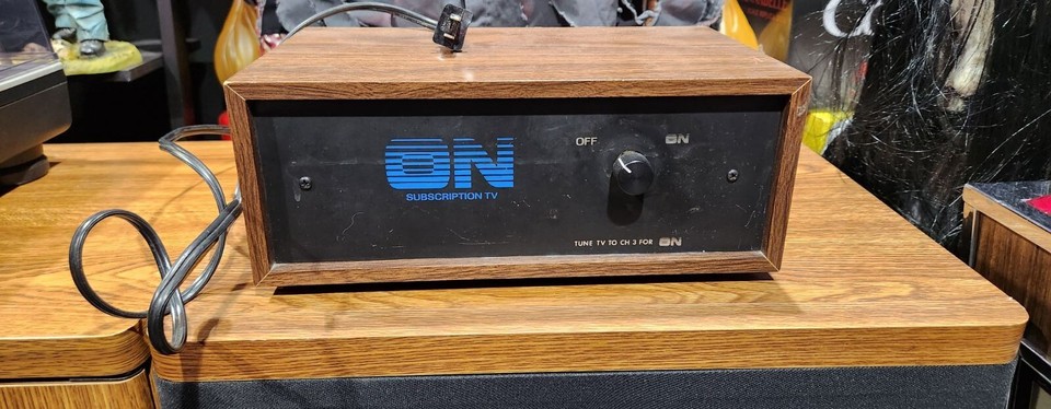 Rare Vintage On TV cable box | eBay