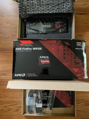 AMD FirePro W9100 16GB GDDR5 PCIe 3.0 x 16 Dual Slot GPU 102C6760100 ...