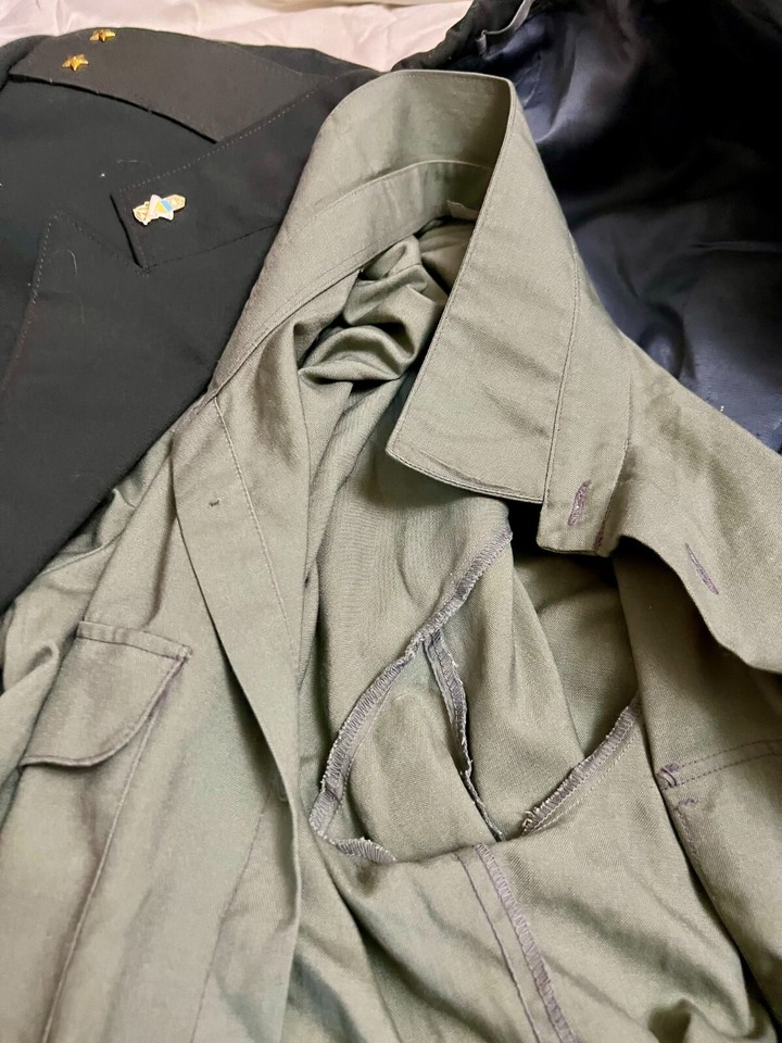 Vintage Military Jacket State Border Guard Colonel Shirt Original Size ...