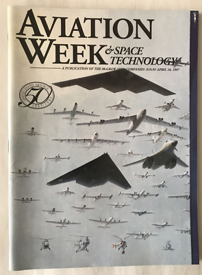 AVIATION WEEK & SPACE TECHNOLOGY MAGAZINE-APRIL 16 1997-UNITED STATES ...