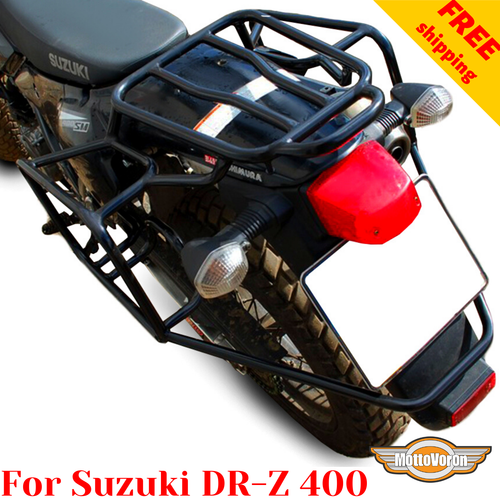 For Suzuki DRZ 400 SM Rack luggage system DRZ 400S Pannier rack ...