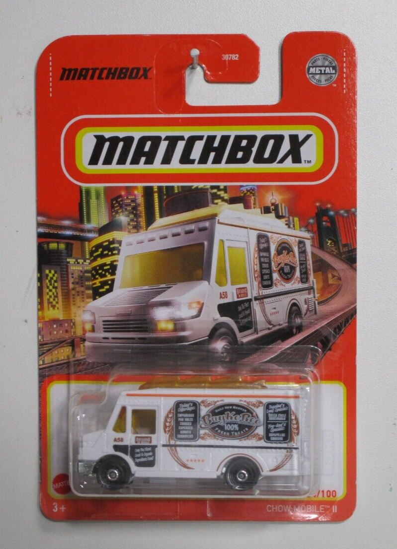 MATCHBOX CHOW MOBILE ll LUNCH - FOOD TRUCK / ROACH COACH / CONSTRUCTION ...