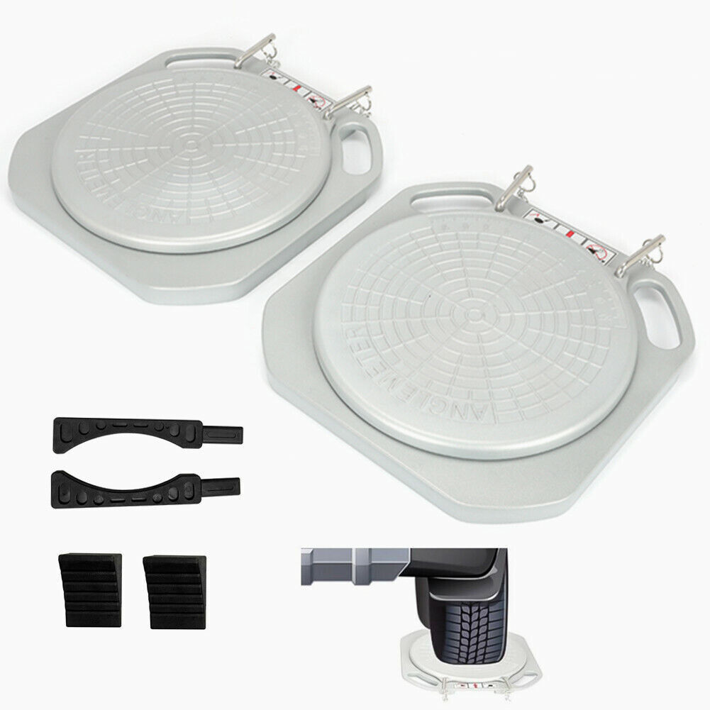 Wheel Alignment Turntable Plates 1 Pair 11,000 LBS Load Capacity ...