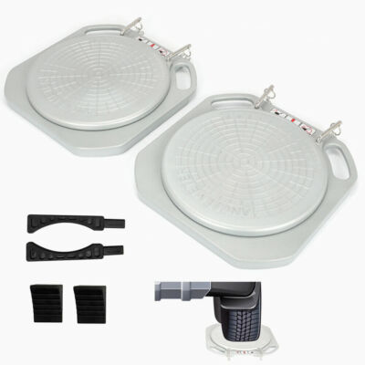 Wheel Alignment Turntable Plates 1 Pair 11,000 LBS Load Capacity ...