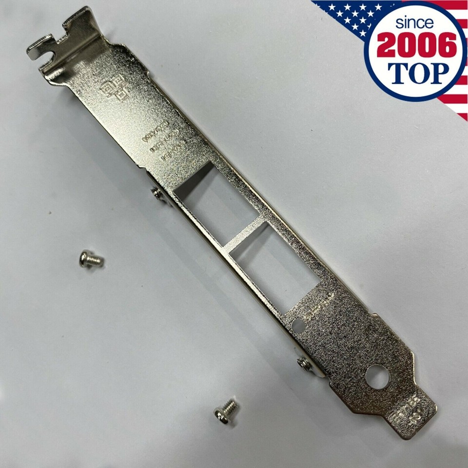 Full Height Bracket for Intel X520-T2 E10G42BT 82599 DELL 0JM42W 0K7H46 ...