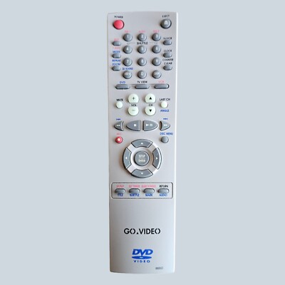 Go.Video Remote Control 00002C For DVD/VHS Player DVR4300 OEM | eBay