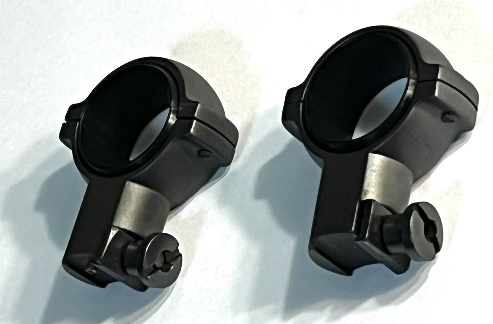 NEW! Burris Signature Pair Rings High 1" 22 Rimfire/Airgun Matte Black ...
