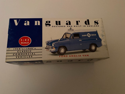L187E Vanguards VA4005 - Ford Anglia Van - Radio RAC Rescue - 1/43 ...