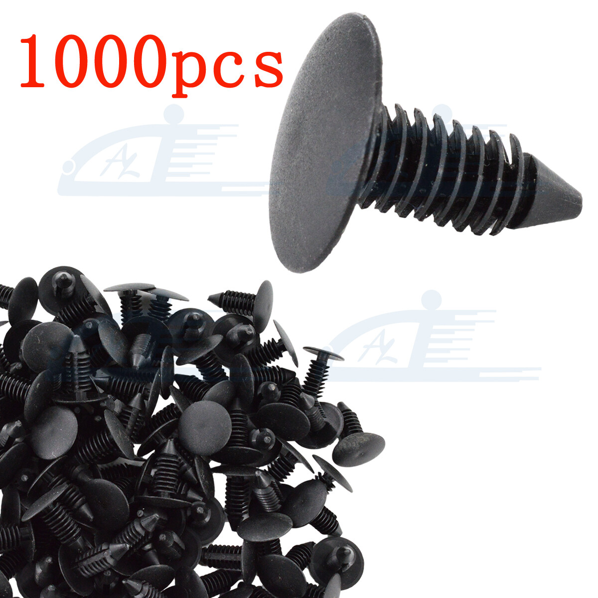 1000pcs Nylon Retainer Clips Christmas Tree Fasteners for 8mm GM ...