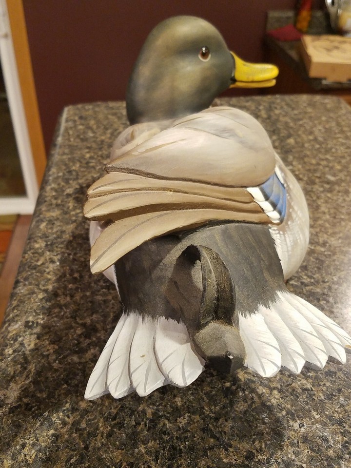 Dick Bonner Limited Edition 15/2000 Mallard Drake Wooden Duck Decoy ...