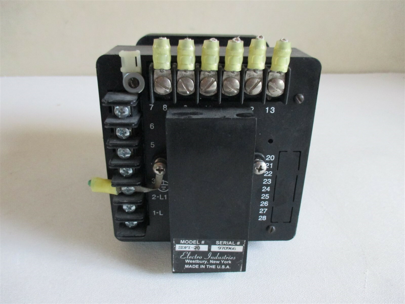 Electro Industries 3 Phase Amp Demand Monitor 3DAA5 w/ DSP3 & SDFI-20 ...